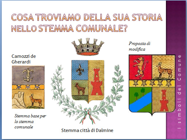 Lo stemma comunale « DalmineStoria